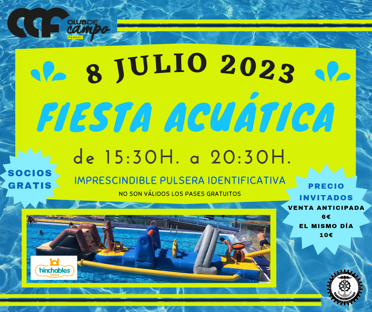 Plantilla de noticias y eventos - Club de Campo de Ferrol